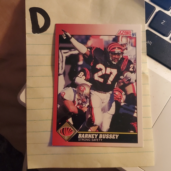 Other | Barney Bussey Football Card | Poshmark